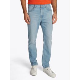 Tommy Hilfiger Herren Straight-Jeans "STRAIGHT DENTON", blau, Gr. 34, Denim/Jeans, Obermaterial: 99% Baumwolle, 1% Elasthan, Jeans, in hellblauer