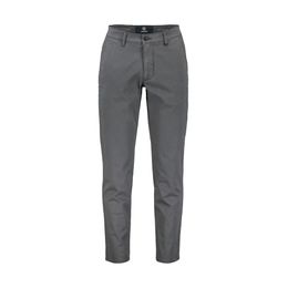 Lerros Herren 5-Pocket-Hose "Basic Chino in Strukturqualit&auml;t, SLIM FIT", grau, Gr. 32, 80% Baumwolle, 17% Lyocell, 3% Elasthan, Hosen, Chino im