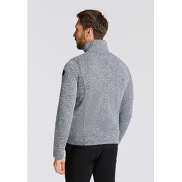 G.I.G.A. by Killtec Herren Strickfleecejacke "GW 55 MN KNTFLC JCKT", grau, Gr. XXL, G.I.G.A. DX BY KILLTEC, Obermaterial: 100% Polyester, Jacken, mit zwei