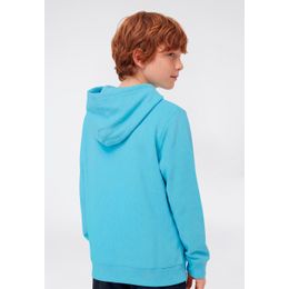 Champion Jungen Kapuzensweatshirt "ICONS CONTRAST Terry Hoodie"mlkb, Gr. L, Obermaterial: 73% Baumwolle, 27% Polyester, Sweatshirts, mit Kapuze,