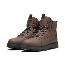 Puma Damen Winterboots "DESIERTO V3", Gr. 46flat bronze, flat bronze, flat schwarz gray, Synthetik, Schuhe, Sneakerboots, Winterschuhe