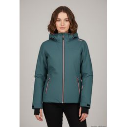 CMP Damen Winterjacke, gr&uuml;n, Gr. 38, Obermaterial: 100% Polyester. Futter: 100% Polyester. Wattierung: 100% Polyester, Jacken, mit
