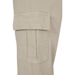 Urban Classics Damen Stoffhose "Urban Classics Damen", beige, Gr. S, unifarben, 98% Baumwolle, 2% Elasthan, Hosen