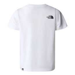 The North Face M&auml;dchen T-Shirt "TEEN SIMPLE DOME REGULAR SS TEE", wei&szlig;, Gr. XXL, unifarben, Jersey, Obermaterial: 60% Baumwolle, 40% Polyester,