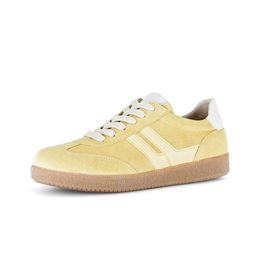 Gabor Damen Sneaker "Sneaker low", Gr. 42,5gelb, Schuhe