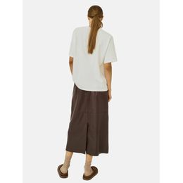 NORR Damen Midirock "NORR Skirt Shelby"schwarz braun, Gr. 34, Obermaterial: 100% Leder, R&ouml;cke