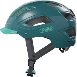 Abus Fahrradhelm "HYBAN 2.0", L Kopfumfang: 56cm - 61cm, gr&uuml;n, Helme