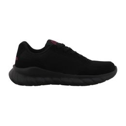 Kappa Damen Sneaker "Majira", Gr. 36, schwarz, Synthetik, Schuhe