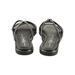 Buffalo Damen Sandale "Buffalo KIRA MSS GLAM", Gr. 39, schwarz, Polyurethan, unifarben, Schuhe