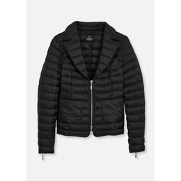 Madeleine Mode MADELEINE Damen Steppjacke "Steppjacke Wattierte Damenjacke mit sportivem Touch", schwarz, Modern, Gr. 44, Obermaterial: 100% Polyamid PA., Jacken,