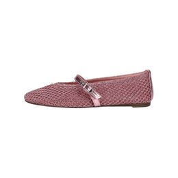 Steve Madden Damen Riemchenballerina "Steve Madden Ballerinas Textil", Gr. 40, rosa, Textil, Schuhe