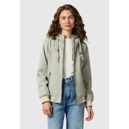 Ragwear Damen Outdoorjacke "Nuggeta Summer YOUMODO"graugr&uuml;n, Gr. XXL, Obermaterial: 100% Polyester. Innenfutter: 100% Polyester, Jacken, L&auml;ssige