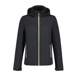 Icepeak Herren Softshelljacke "BIGGS"anthrazit, Gr. 52, Obermaterial: 100% Polyester, Jacken, wasserabweisendes Obermaterial, atmungsaktiv,