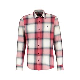 Lerros Herren Karohemd "Langarmhemd, kariert", rot, Gr. XXXL, 100% Baumwolle, Hemden
