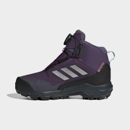 adidas terrex Kinder Winterboots "WINTER MID BOA RAIN.RDY", Gr. 36, lila, Synthetik, Textil, Schuhe, wasserdicht