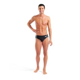 arena Herren Badehose "M arena SWIM BRIEFS", schwarz, Gr. 8, Obermaterial: 80% Polyamid, 20% Elasthan, Badehosen