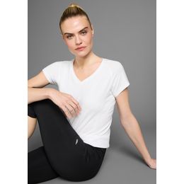 FAYN SPORTS Damen Funktionsshirt "Double Pack Essential", wei&szlig;, Gr. 36, Jersey, Obermaterial: 58% Baumwolle, 38% Polyester, 4% Elasthan, Shirts,