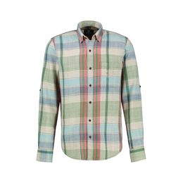 Lerros Herren Karohemd "Kariertes Herrenhemd", gr&uuml;n, Gr. 5XL, 100% Baumwolle, Hemden