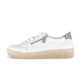 Gabor Damen Sneaker "Sneaker low", Gr. 41wei&szlig;, Schuhe
