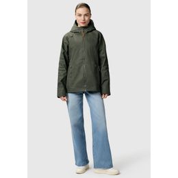 Ragwear Damen Outdoorjacke "Dizzea Vintage YOUMODO", gr&uuml;n, Gr. M, Obermaterial: 100% Baumwolle. Innenfutter: 100% Polyester, Jacken, Beschichtete