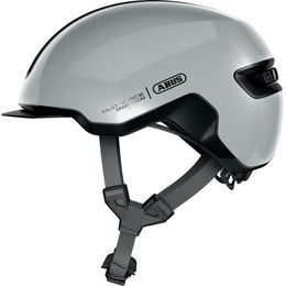 Abus Fahrradhelm "HUD-Y", L Kopfumfang: 57cm - 61cm, grau, Helme