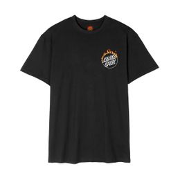Santa Cruz Herren T-Shirt "BURNT OPUS OVRSZD T-SHIRT"schwarz, Gr. S, Obermaterial: 100% Baumwolle, Shirts