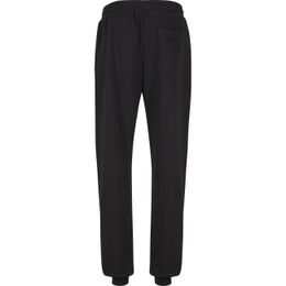Urban Classics Herren Stoffhose "Urban Classics Light Terry Basic Sweatpants"schwarz, Gr. XXL, unifarben, 95% Baumwolle, 5% Elasthan, Hosen