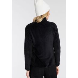 Killtec Damen Fleecejacke "KOW 6 WMN KNTFLC JCKT", schwarz, Gr. 40, Obermaterial: 100% Polyester, Jacken, w&auml;rmende Fleecejacke, mit windabweisender