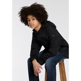 Killtec Jungen Softshelljacke "BYS SFTSHLL JCKT OT", schwarz, Gr. 140, Softshell, Obermaterial: 90% Polyester, 10% Elasthan. Futter: 100% Polyester,