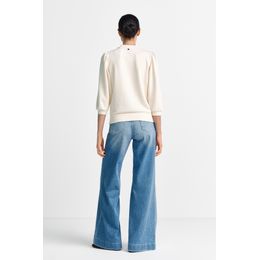 RICHROYAL Damen Sweatshirt, beige, Gr. XS, Sweatware, Obermaterial: 51% Modal, 42% Polyester, 7% Elasthan, Sweatshirts