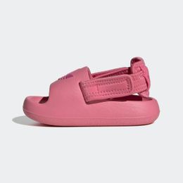 M&auml;dchen Badesandale "ADIFOM ADILETTE KIDS", adidas originals, Gr. 26rose tone, semi lucid fuchsia, bliss pink, Synthetik, Textil, Schuhe, f&uuml;r Kinder
