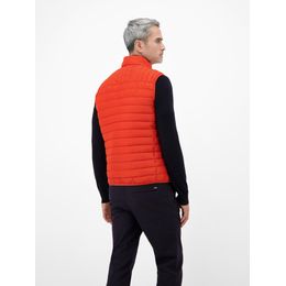 Lerros Herren Steppweste "Steppweste f&uuml;r Herren, leicht gef&uuml;ttert", orange, Gr. L, 100% Polyester, Westen