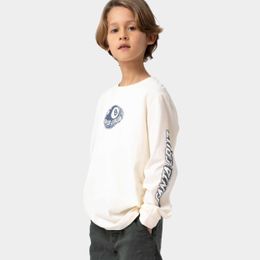 Santa Cruz M&auml;dchen Langarmshirt "YOUTH WINKOWSKI EIGHTH PLANET", wei&szlig;, Gr. 11, Obermaterial: 100% Baumwolle, Shirts