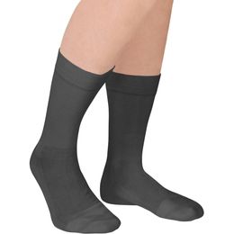 Fu&szlig;gut FUSSGUT Diabetikersocken "Venenfeund Sensitiv Socken mit Airchannel Fu&szlig;bel&uuml;ftung", 37-39, schwarz, Obermaterial: 98% Baumwolle, 2% Elasthan, Socken,