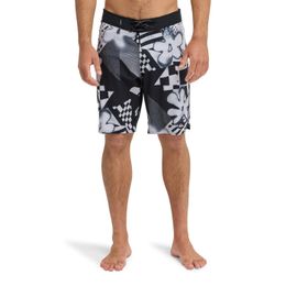 Quiksilver Herren Boardshorts "Highline Printed 20""micro chip momentum, Gr. 33, Obermaterial: 51% Polyester, 37% Polyester, 12% Elasthan., Hosen