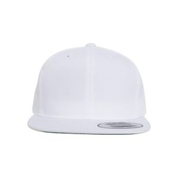Flexfit Kinder Flex Cap "Flexfit Snapback Pro-Style Twill Snapback Youth Cap"wei&szlig;, Gr. 1, unifarben, 60% Baumwolle, 40% Polyester, Caps