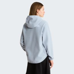 The North Face Damen Fleecejacke "W OXARA HOODED FLEECE"frost grau, Gr. XL, Obermaterial: 100% Polyester, Jacken, sportlicher Stil, f&uuml;r Erwachsene,