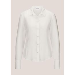Madeleine Mode MADELEINE Damen Hemdbluse "Hemdbluse Elegante Viskosebluse mit Hemdkragen", wei&szlig;, Modern, Gr. 42, Obermaterial: 100% Viskose CV., Blusen