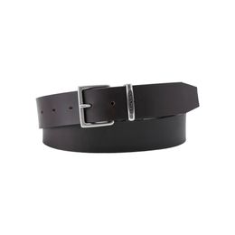 Levi's LEVI'S Damen Lederg&uuml;rtel "FLAT KEEPER BELT", braun, Gr. 90, unifarben, Leder, G&uuml;rtel, mit Metallschnalle