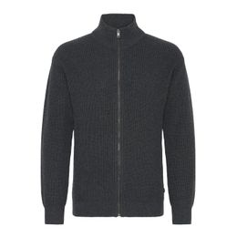 !Solid SOLID Herren Strickjacke "Strickjacke SDGoralli", grau, Gr. S, Obermaterial: 70% Baumwolle CO recyc.. 30% Polyester Pol. recyc.., Strickjacken