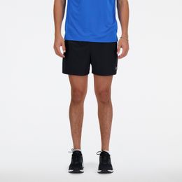 New Balance Herren Laufshorts "SPORT ESSENTIAL SHORT 5", schwarz, Gr. L, Obermaterial: 100% Polyester, Hosen, aus Stretchmaterial,
