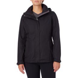 Outdoorjacke McKINLEY "Doppel-Jacke Talina 3:1 wms", Damen, Gr. 38, schwarz (schwarz night), Obermaterial: 100% Polyester. Innenjacke: 100% Polyester, Jacken Outdoorjacke