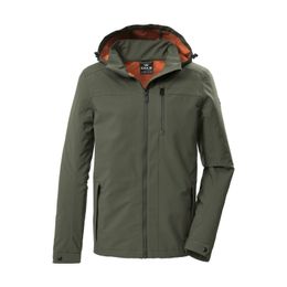 G.I.G.A. by Killtec Herren Softshelljacke "GS 108 MN SFTSHLL JCKT"olivgr&uuml;n, Gr. M, G.I.G.A. DX BY KILLTEC, Oberseite: 100% Polyester;R&uuml;ckseite: 100% Polyester;Futter: