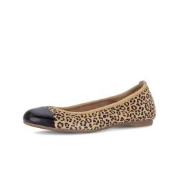 Gabor Damen Ballerina "Eleganter Ballerina", Gr. 37,5beige, Schuhe
