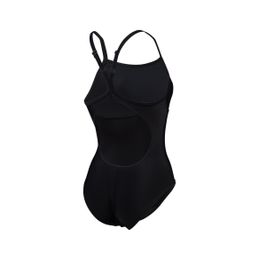 arena Damen Badeanzug "W arena SOLID SWIMSUIT LIGHTDROP BACK B", schwarz, Gr. 36, Obermaterial: 82% Polyester, 18% Elasthan, Badeanz&uuml;ge