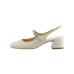 H&ouml;gl H&Ouml;GL Damen Slingpumps "H&ouml;gl Pumps Glattleder", Gr. 41creme, Glattleder, Schuhe