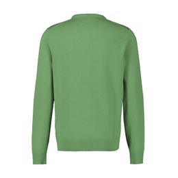 Lerros Herren Strickpullover "Herren Strickpullover aus Baumwolle mit Crewneck Ausschnitt", gr&uuml;n, Gr. M, 100% Baumwolle, Pullover, Weicher