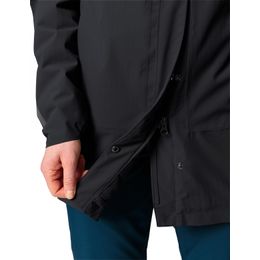 Vaude Damen Funktionsmantel "WOMEN'S CYCLIST PADDED PARKA II", schwarz, Gr. 46, unifarben, Obermaterial: 100% Polyester, M&auml;ntel, wasserdicht,
