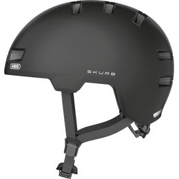 Abus Fahrradhelm "SKURB", L, schwarz, Helme