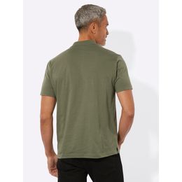 CLASSIC Herren Poloshirt "Kurzarm-Poloshirt"khaki, Gr. 52, unifarben, 100% Baumwolle, Shirts